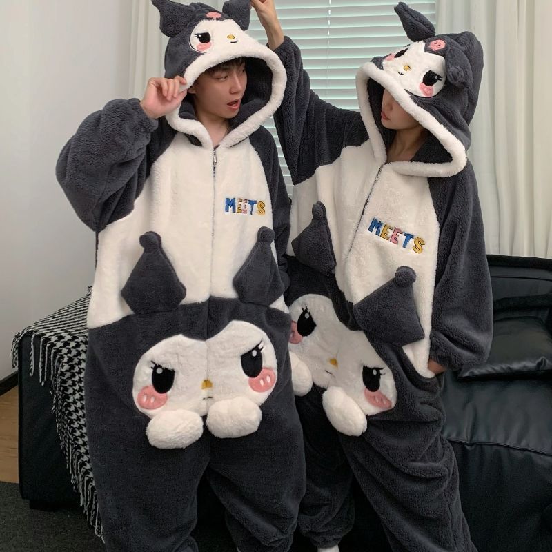 Cartoon Anime Couple Pajamas KI199