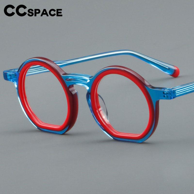 57105 High Quality Splicing Color Acetate Glasses Frames Lady Universal ...