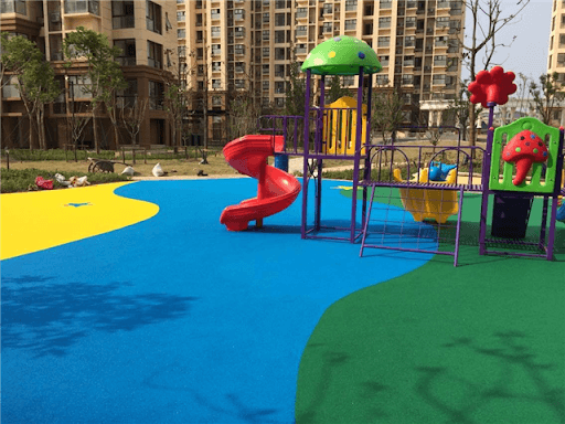 TPV Playground Surface Material
