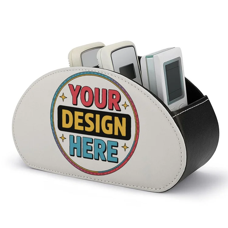 Personalized Custom Remote Control Organizer for Convenient Home Storage