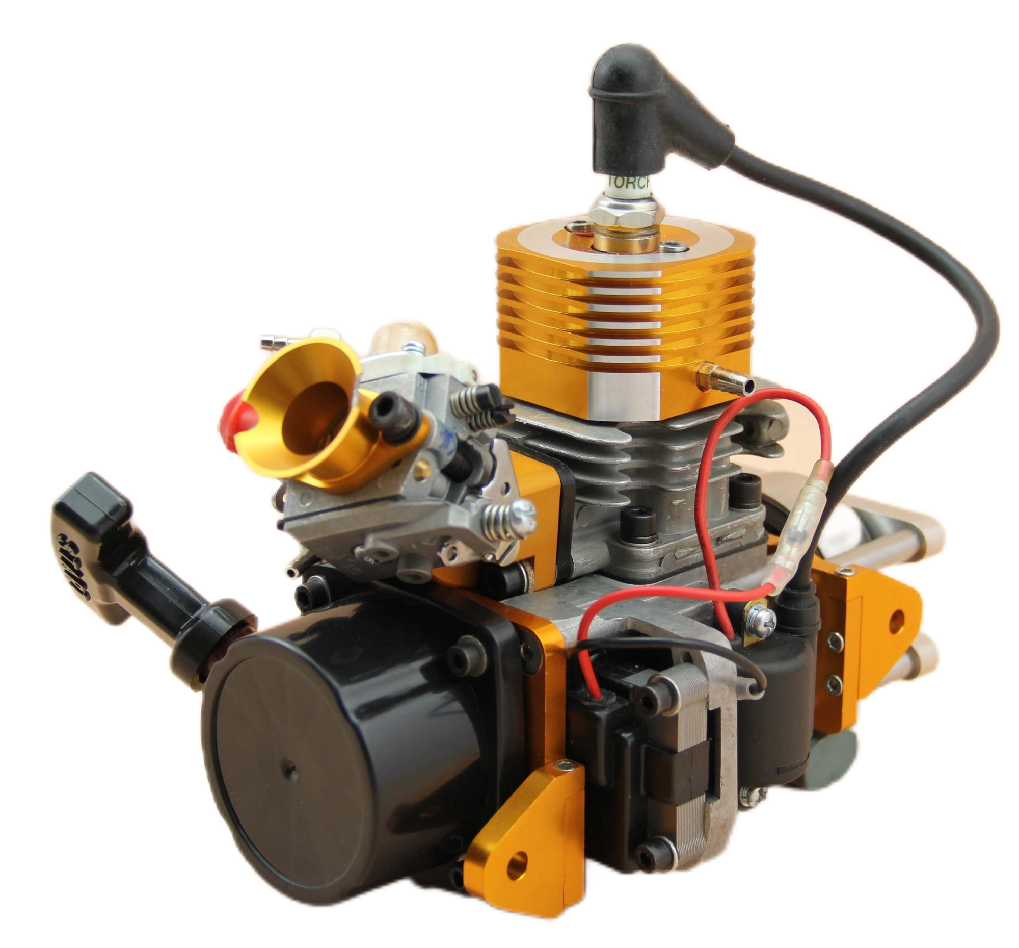 Alloy 29CC 2-Stroke 4 bolt Engine for 1/5 RCMK ZENOAH Marine Gas Engine RC Boat