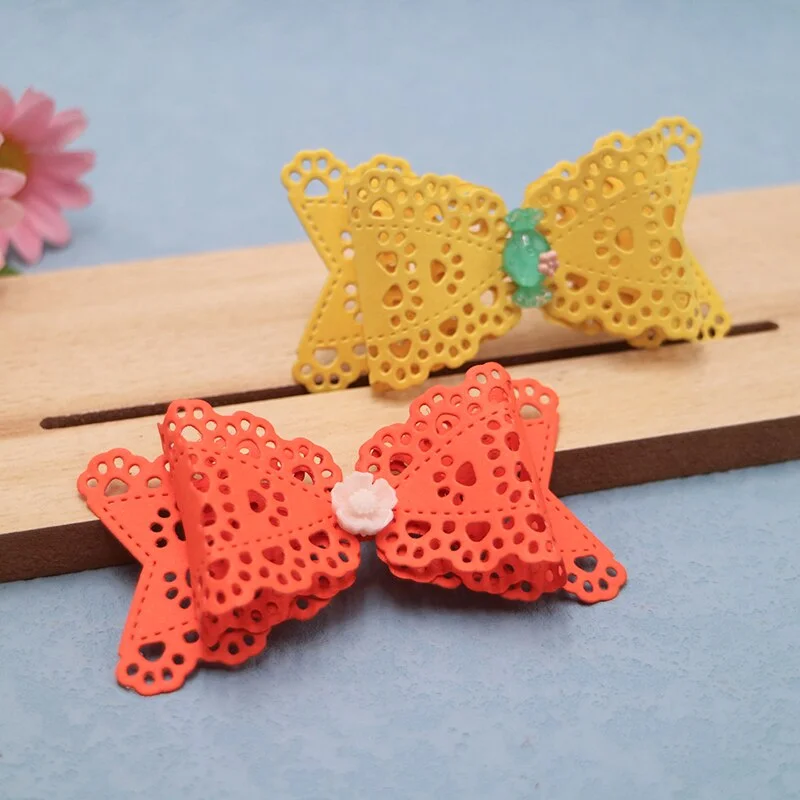 Nigikala Cutting Dies Bow Tie Scrapbook Paper Cutting Album Cover Paper ...