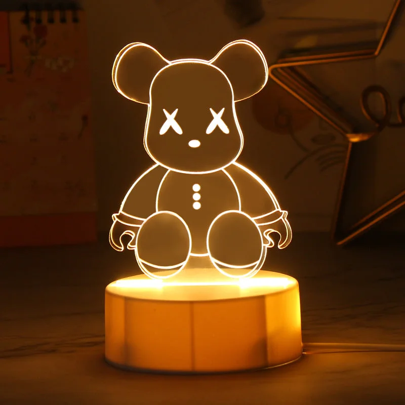 Cute 3D Acrylic Lamp