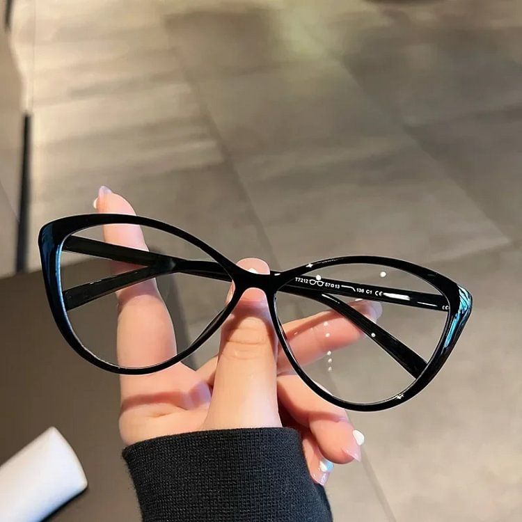 New Myopia Nearsighted Eyeglasses Women Anti Blue Light Myopia Cat Eye ...