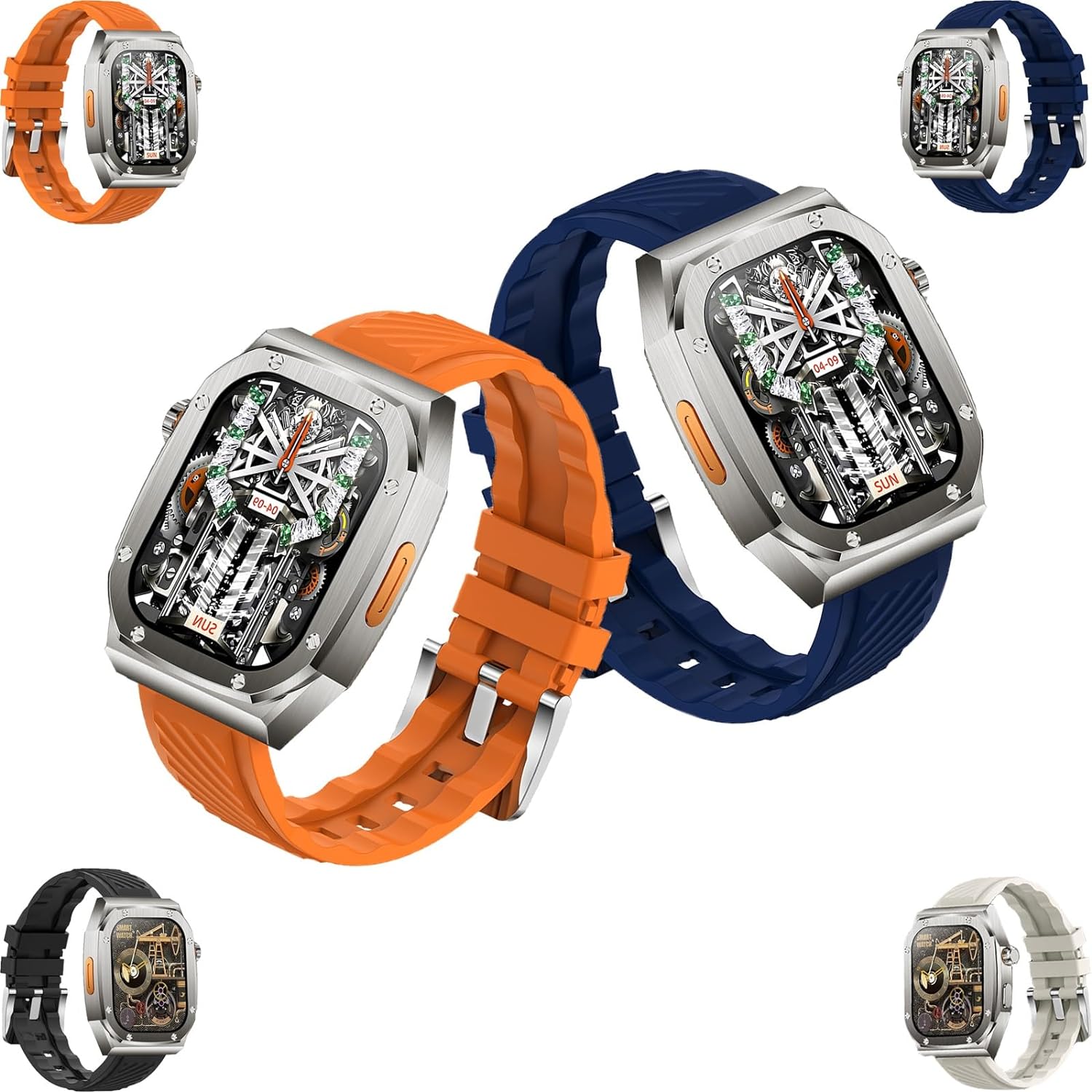 Z79 Max Outdoor Full-screen Touch With Dual-strap Smart Watch ...