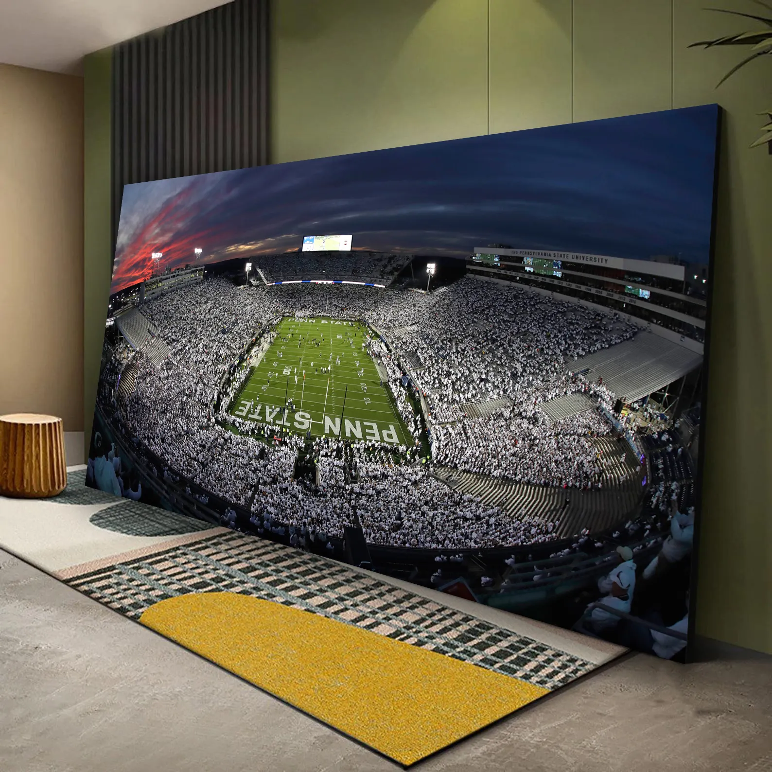 Beaver Stadium Canvas Wall Art