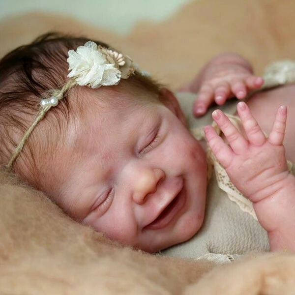 Dollish 22"Little Charlotte Reborn April Baby Doll Girl, Realistic ...