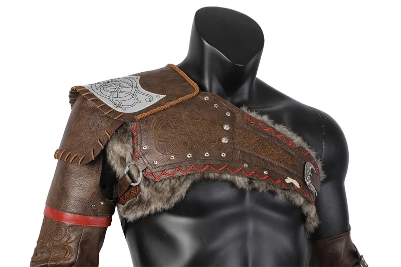 God of War Ragnarok Kratos Halloween Cosplay Costume Outfits Full set