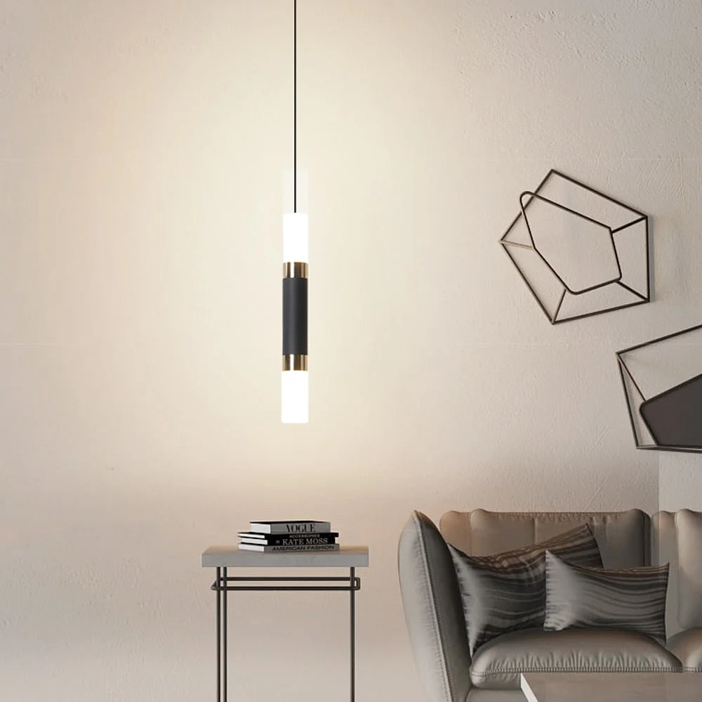 Led Pendant Light Dual light Sources Shine Up and Down Droplight ...