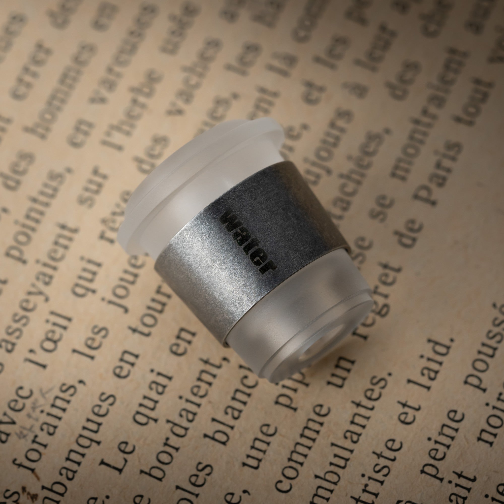 WANWU EDC Paper Cup Bead Fidget Spinner Pendant