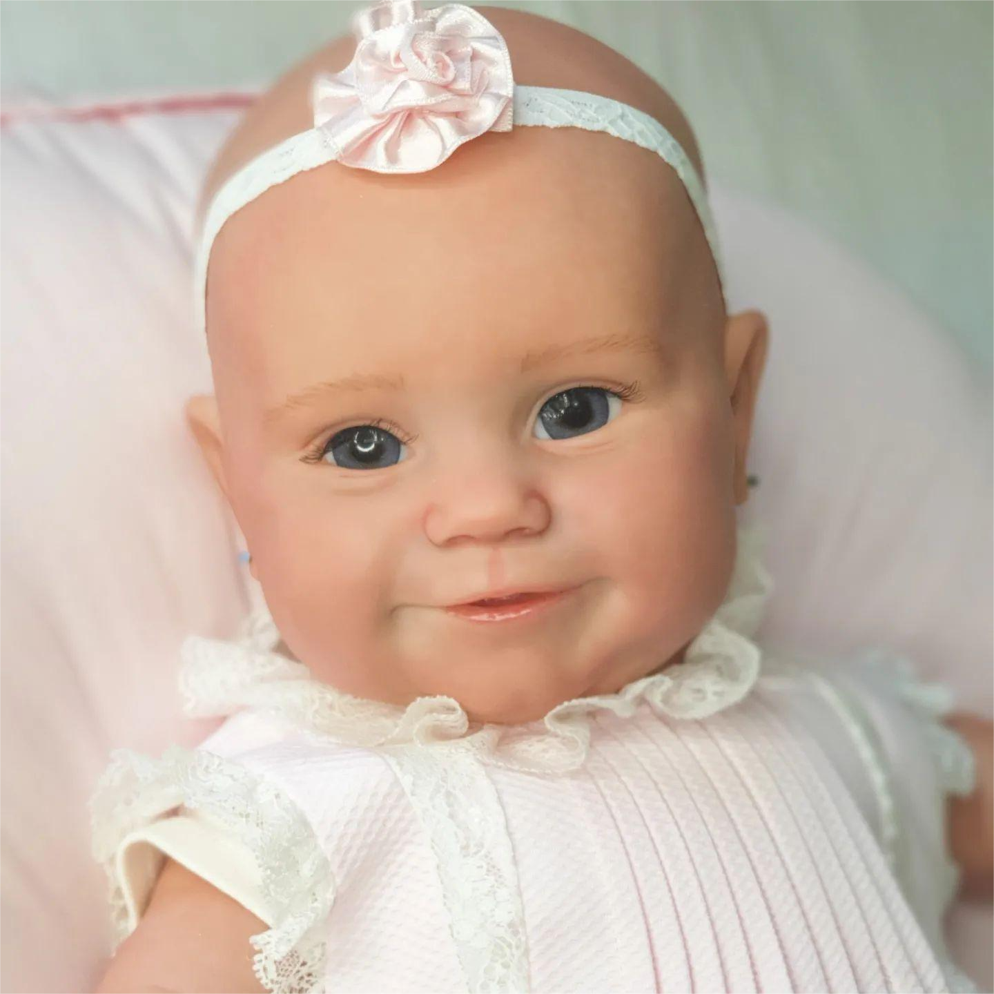 12"&16" Charmaine Movable & Washable Fully Squishy Silicone Reborn ...