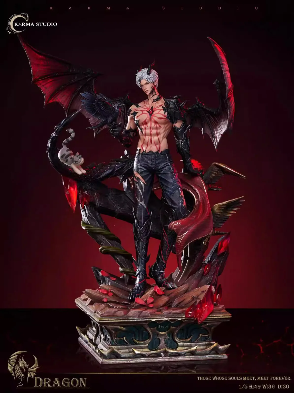 1/5 Scale Abysm Sovereign Ver. Sylus - Love and Deepspace Resin Statue ...