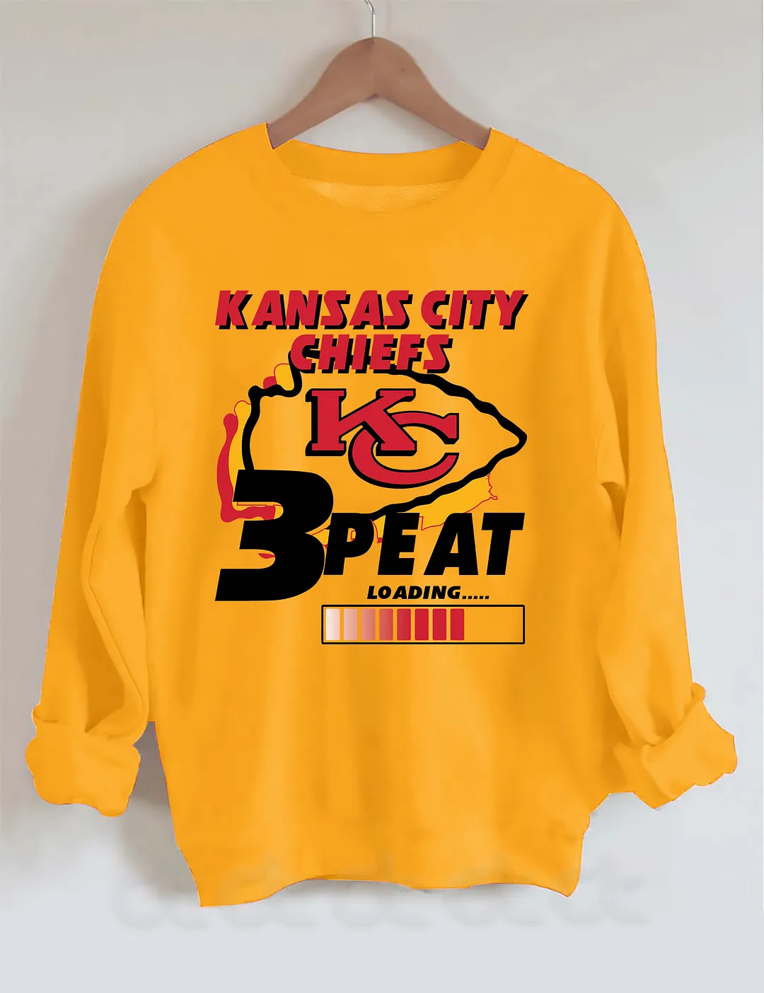 Kansas City Chiefs 3 Peat Sweatshirt