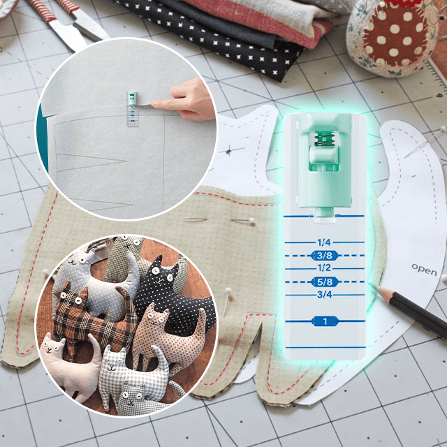 Paper & Fabric Pattern Cutting Guide Tool Kits