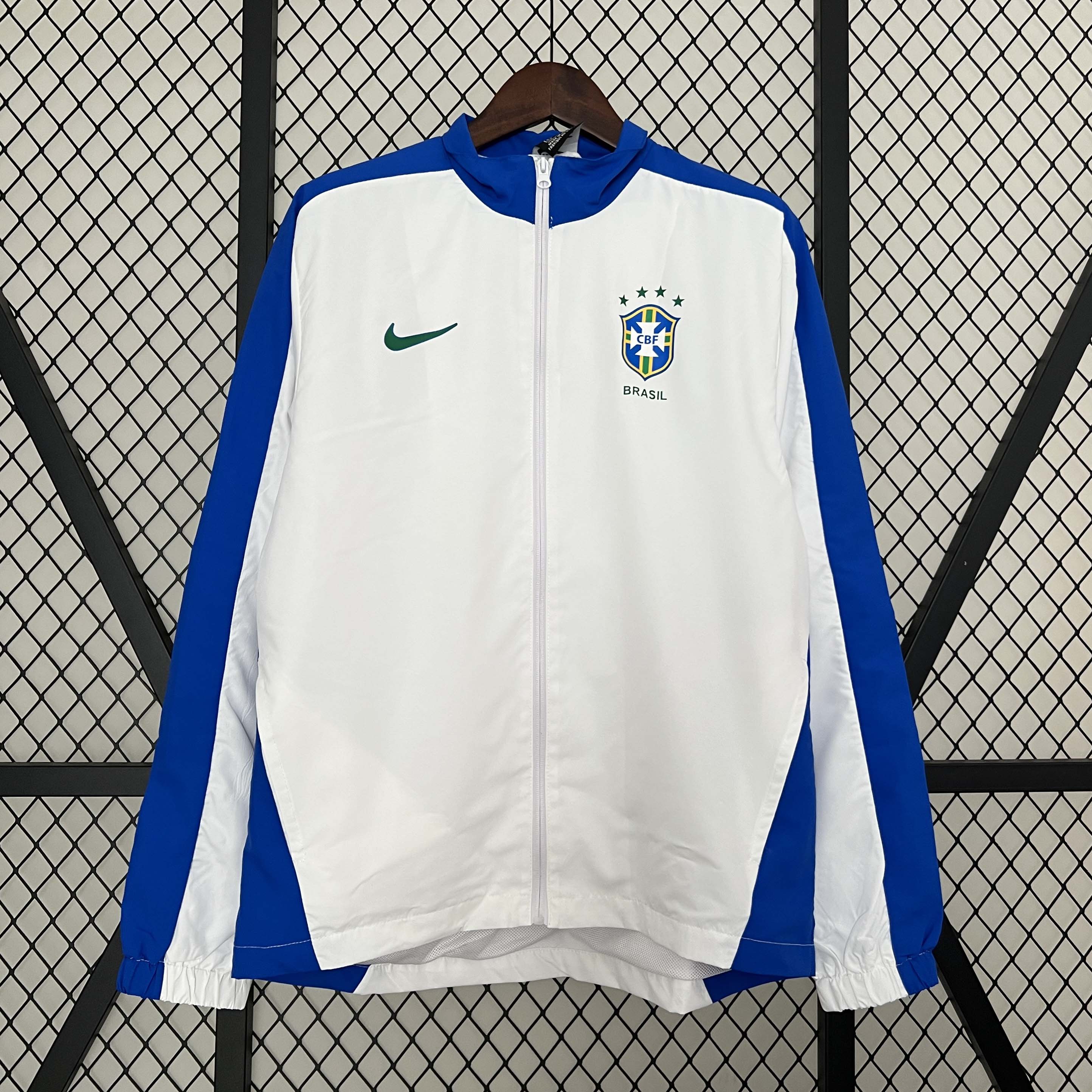 2024 Brazil National Team Windbreaker White