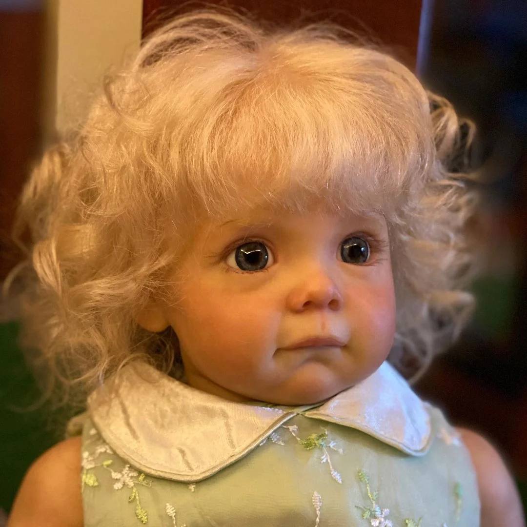 15'' Simone Realistic Reborn Baby Girl With "Heartbeat" and Coos