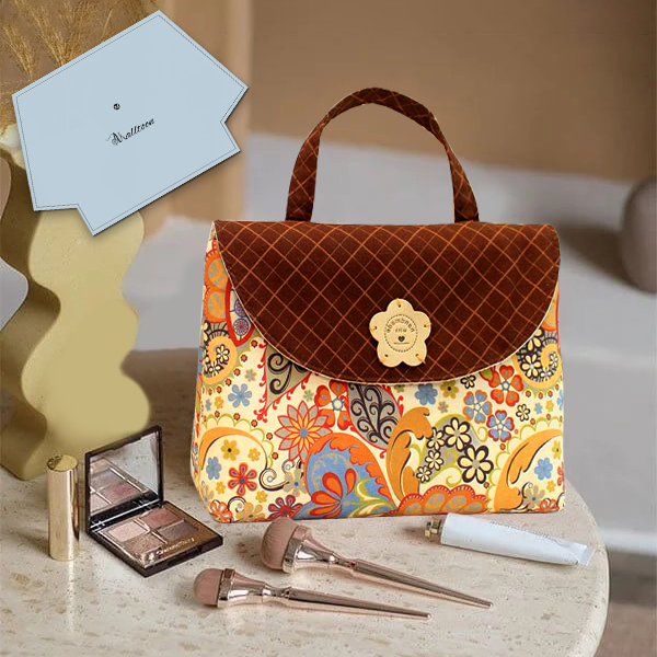 Simple Cute Handbag Templates Set-With Tutorial