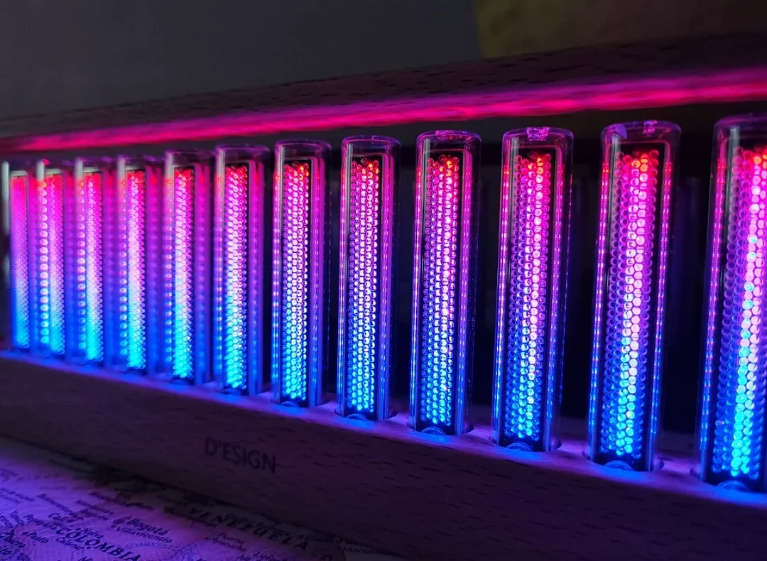 Music Spectrum Display, Rhythmic Lamp, Nixie Tube Sound Level Meter ...