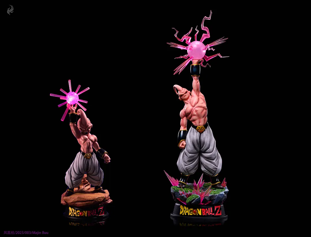 1/6 Scale Majin Buu with LED - Dragon Ball Resin Statue - The Order Of ...