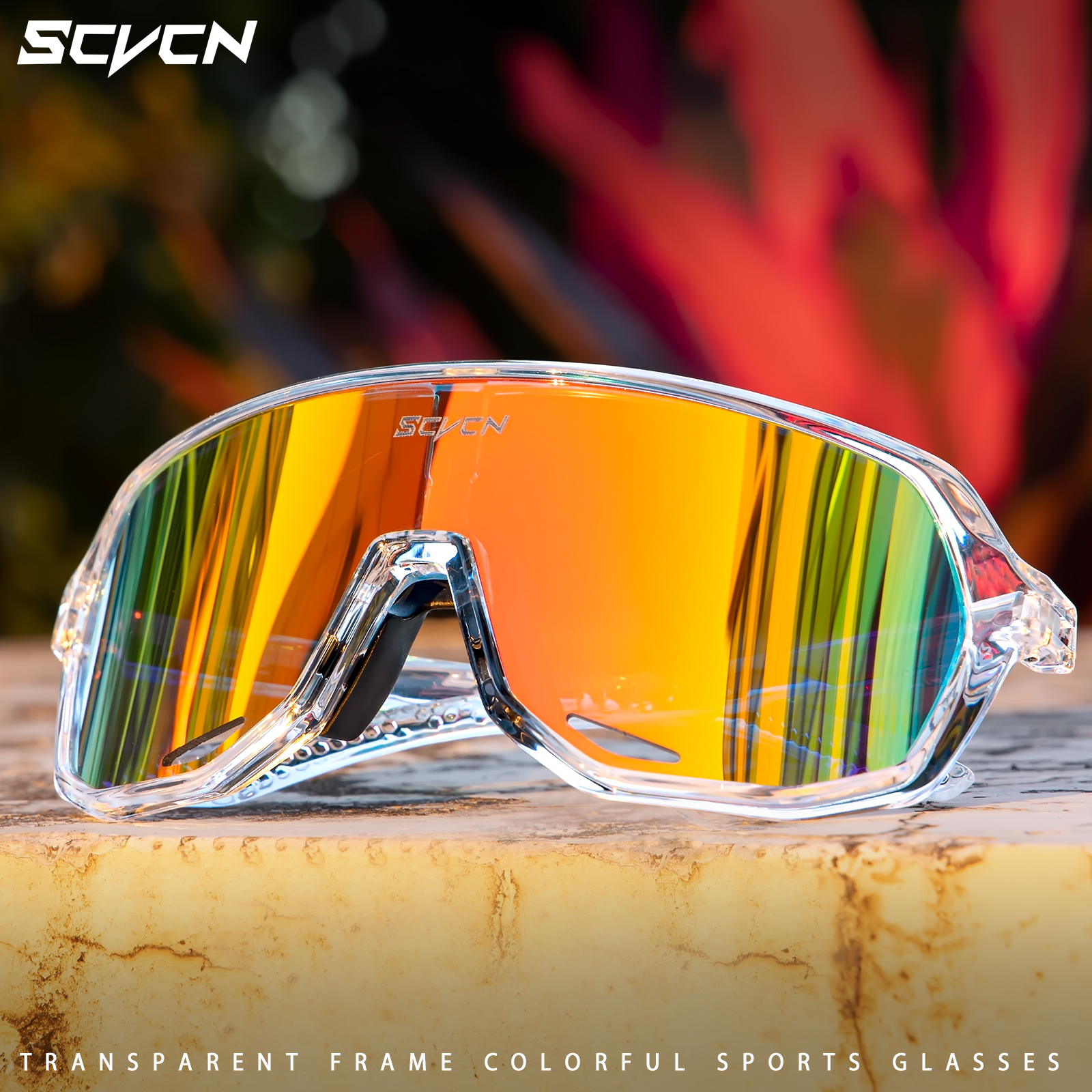 SCVCN Cycling Glasses Photochromic Cycling Sunglasses UV400 Bicycle ...