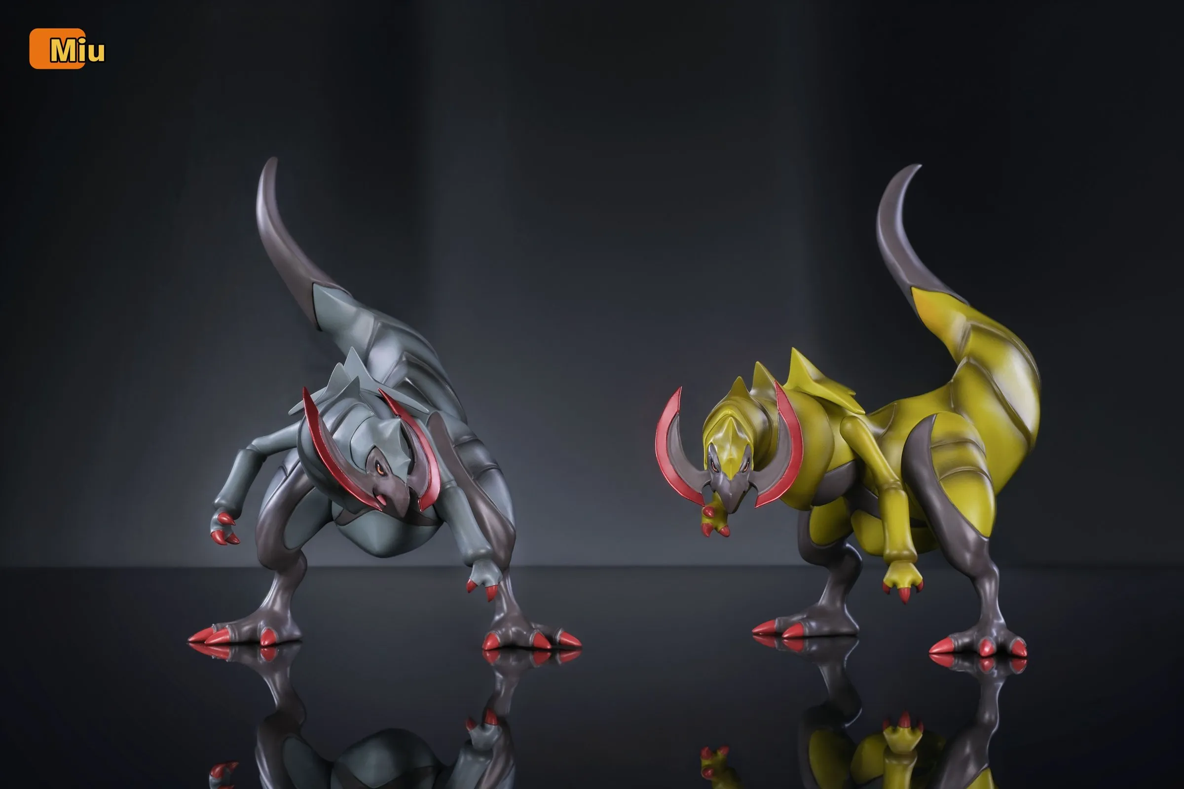 1/20 Scale World Zukan Haxorus - Pokemon Resin Statue - Miu Studio