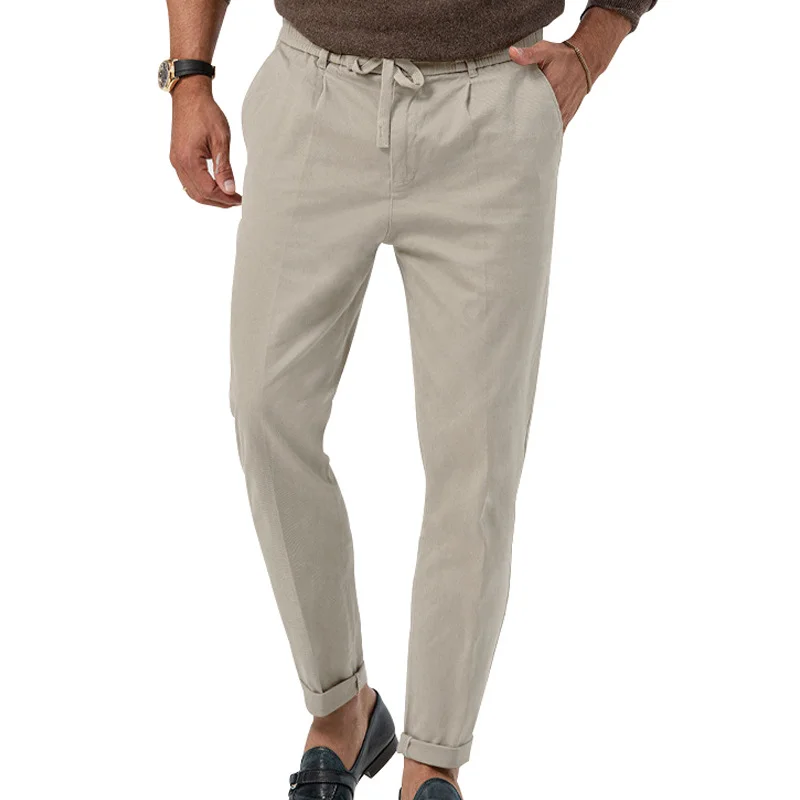 Tom Harding Breathable Linen Trousers