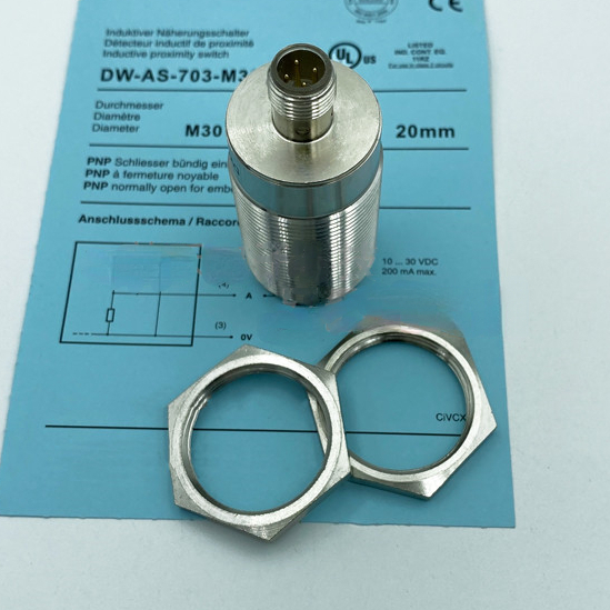Metal Proximity Switch DW-AS-703-M30-002 DC Three Wire PNP Normally ...