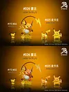 1/20 Scale World Zukan Evolution of Raichu Set - Pokemon Resin Statue ...