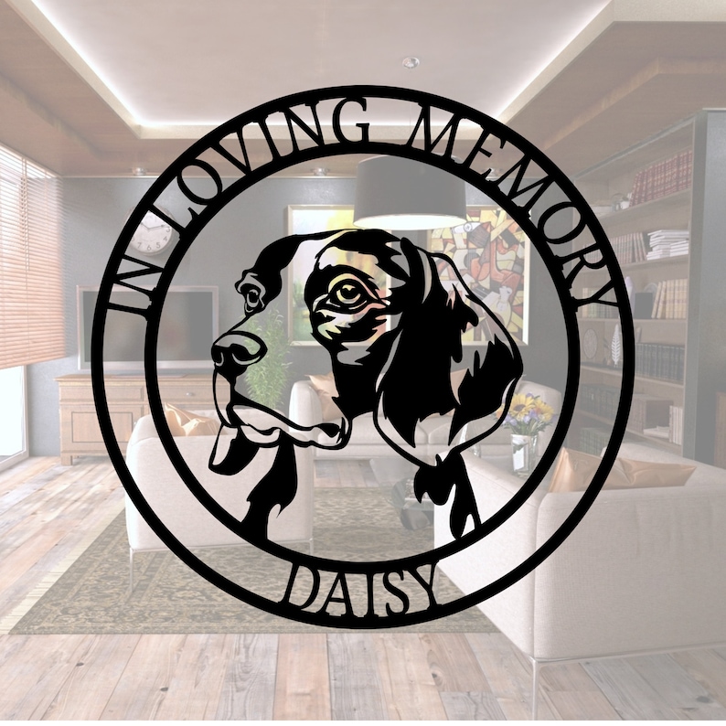 Personalized Dog Sign, Custom Dog Name Sign, Metal Sign