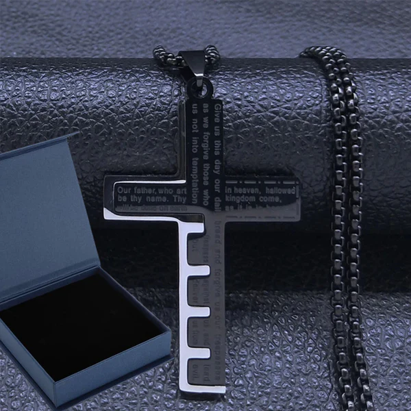 🔥The Lord's Prayer Cross Necklace (Limited Edition)