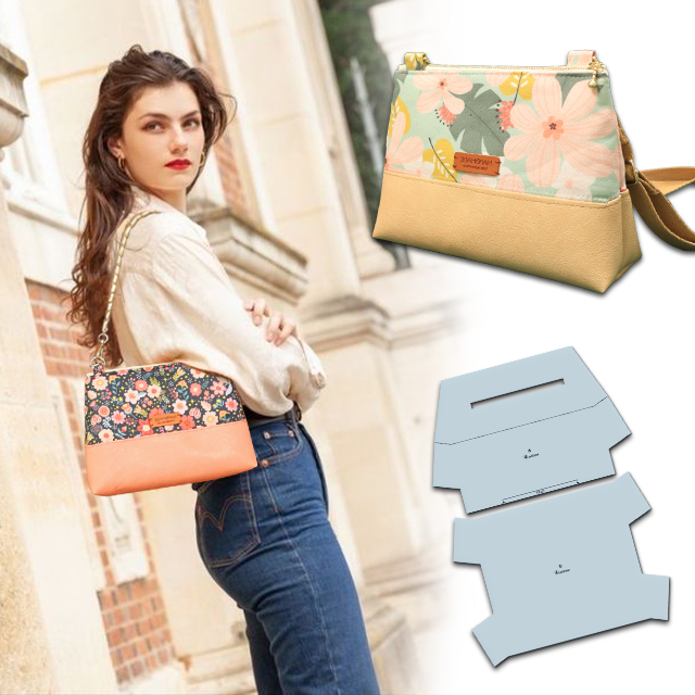 Mixed Materials Bag Templates+Instruction Booklet+Vedio Tutorial®