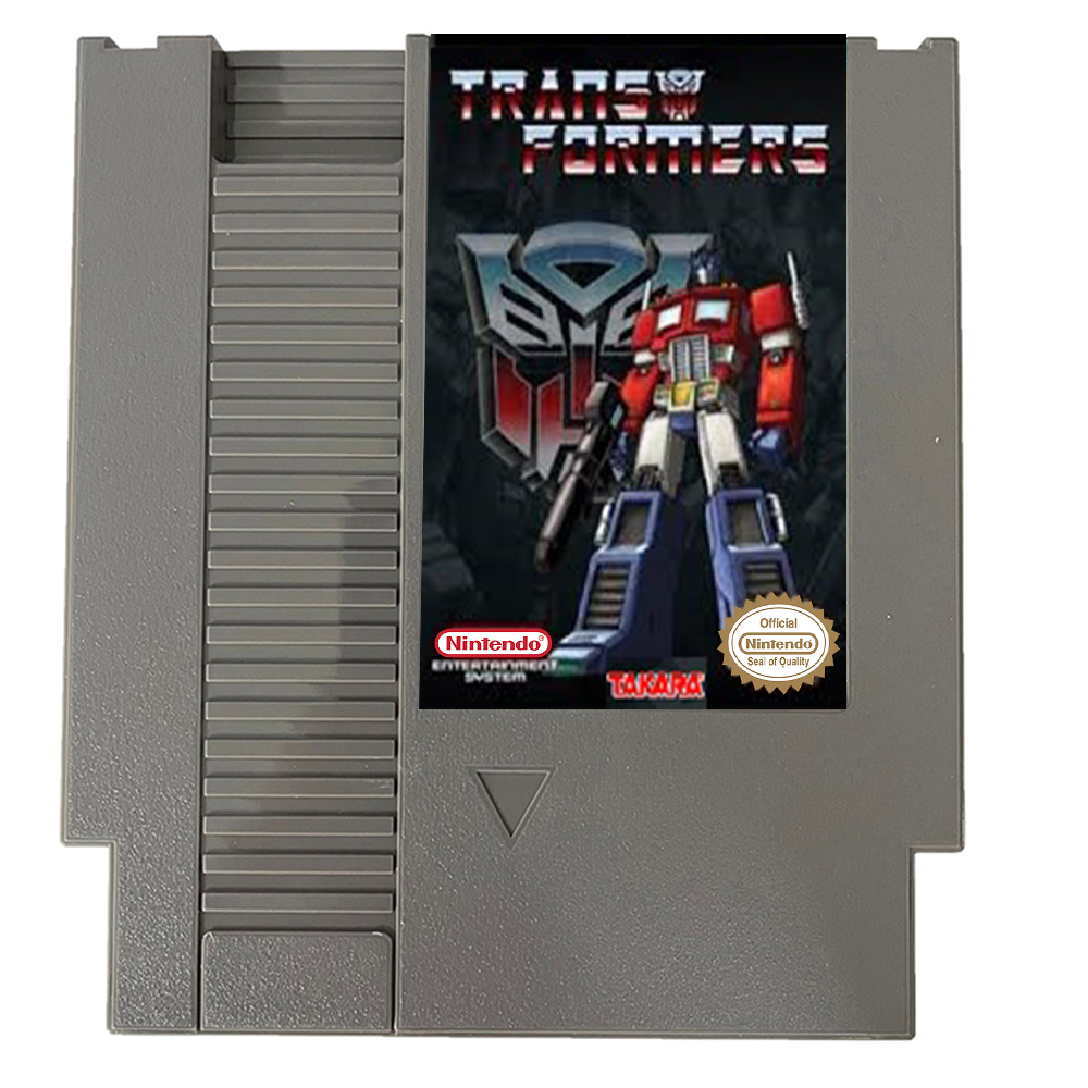 Transformers NES For Nintendo Entertainment System Console - 8 Bit Game ...
