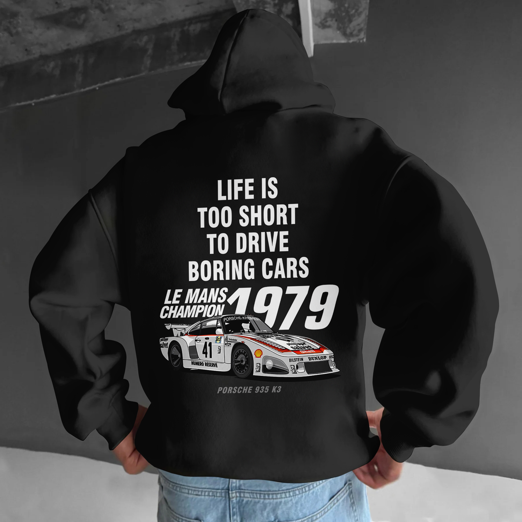 Men's Street Slogan Hoodie