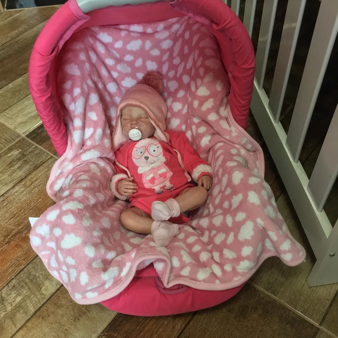 "Boneless" Full Body Silicone Flexible Reborn Girl Doll Named Ione