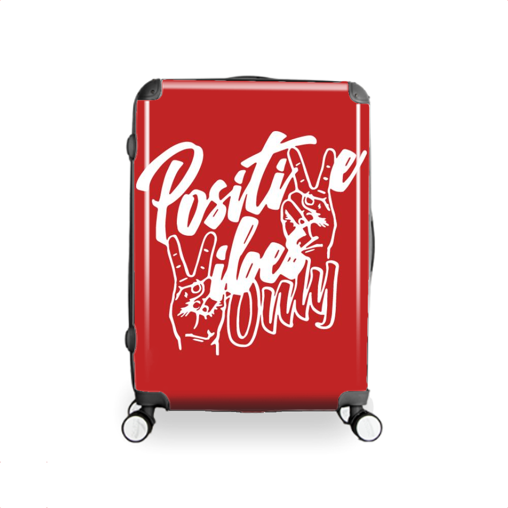 Positive Vibes Only, Optimism Hardside Luggage