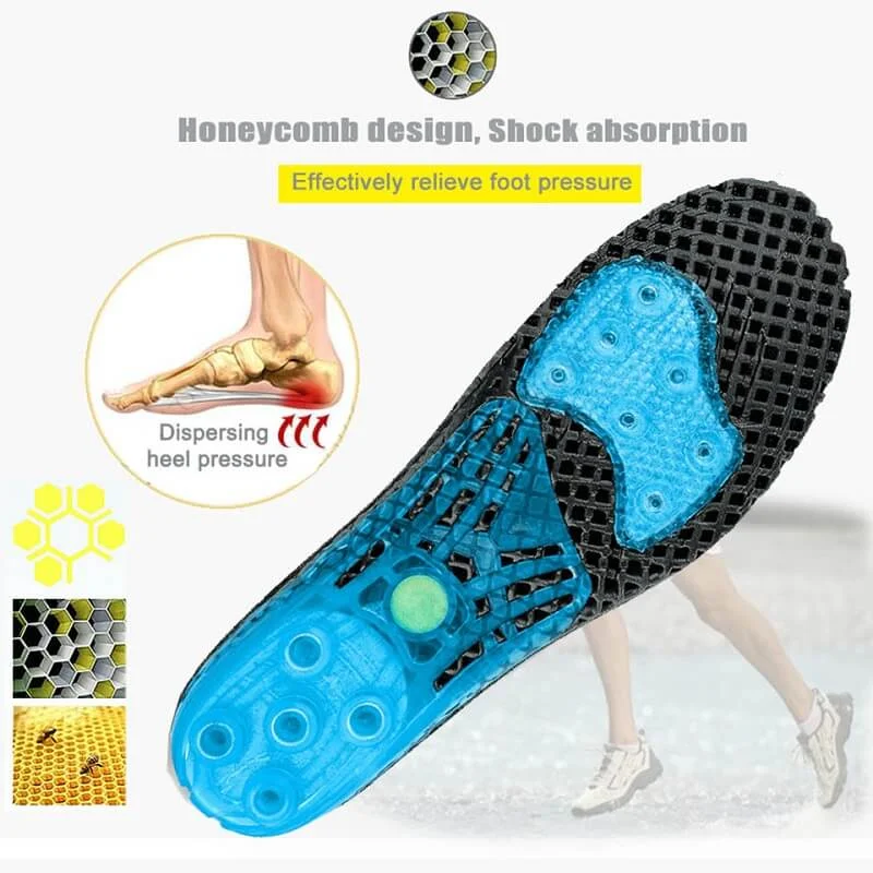 EVA Spring Silicone Orthopedic Arch Support Insoles