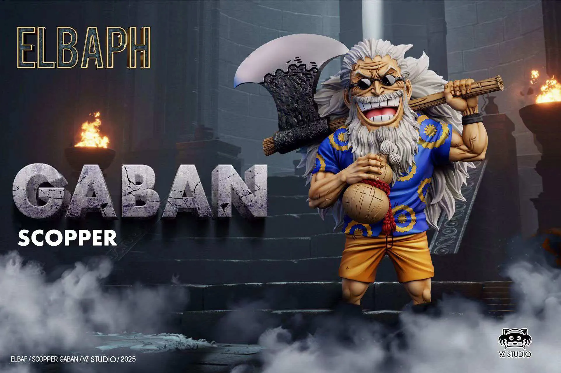 Scopper Gaban - ONE PIECE Statue - YZ Studios