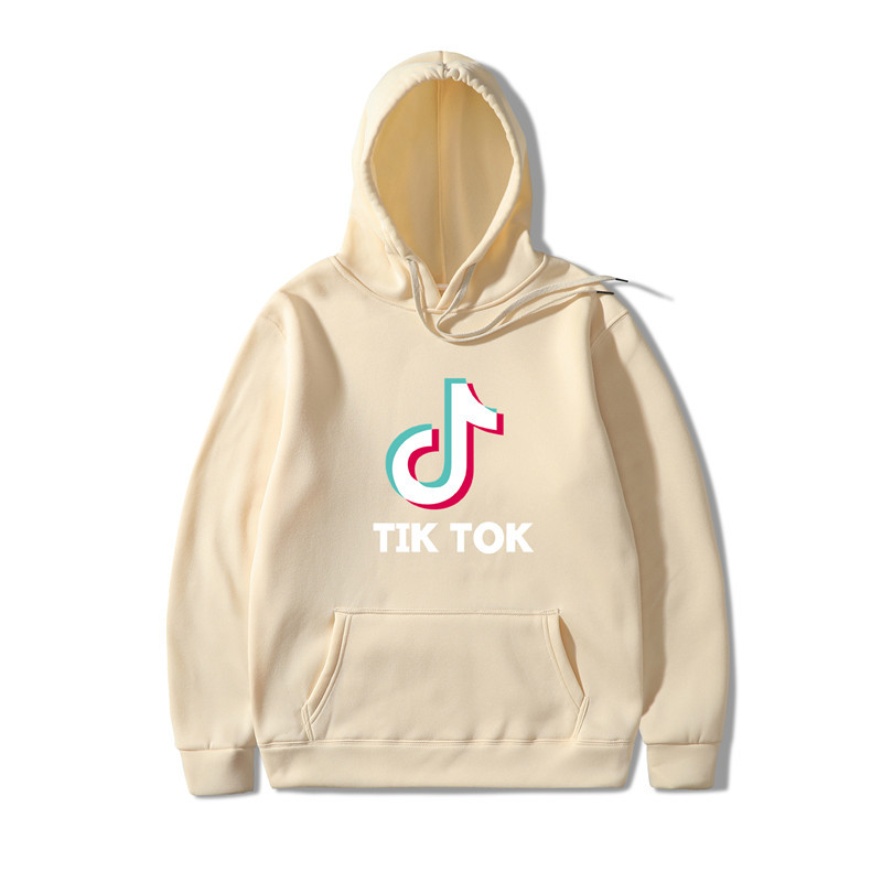 Tik Tok Logo Hoodie Sweatshirt Unisex Pullover