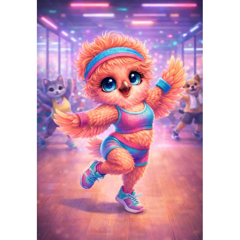 Eva Diamond Painting Collaboration |Cute Owl Dancing– Partial AB ...