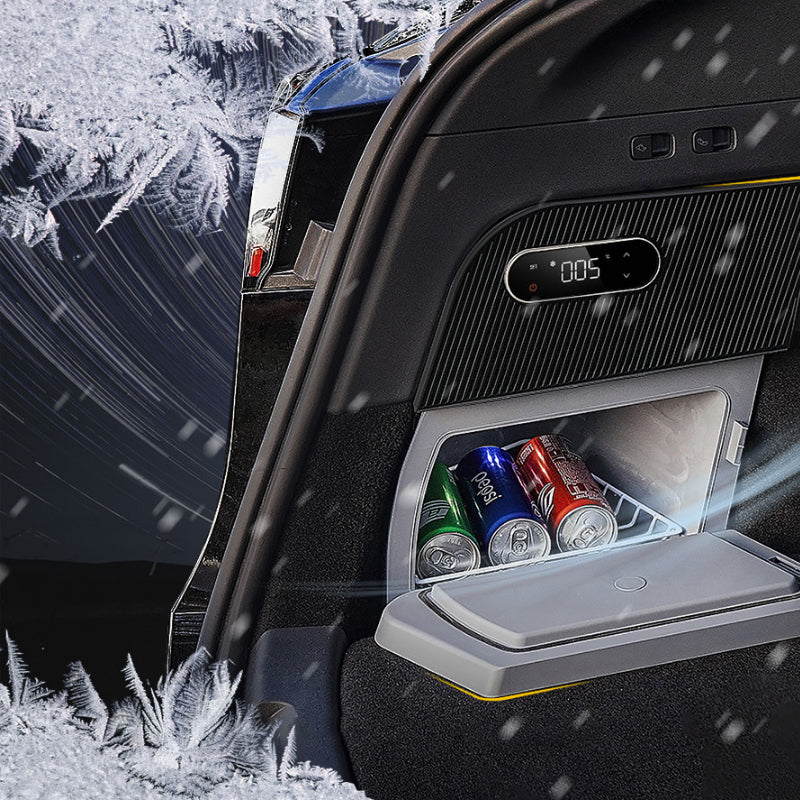 Model Y Trunk Hidden Car Refrigerator Rear Fridge 15L Large Capacity ...
