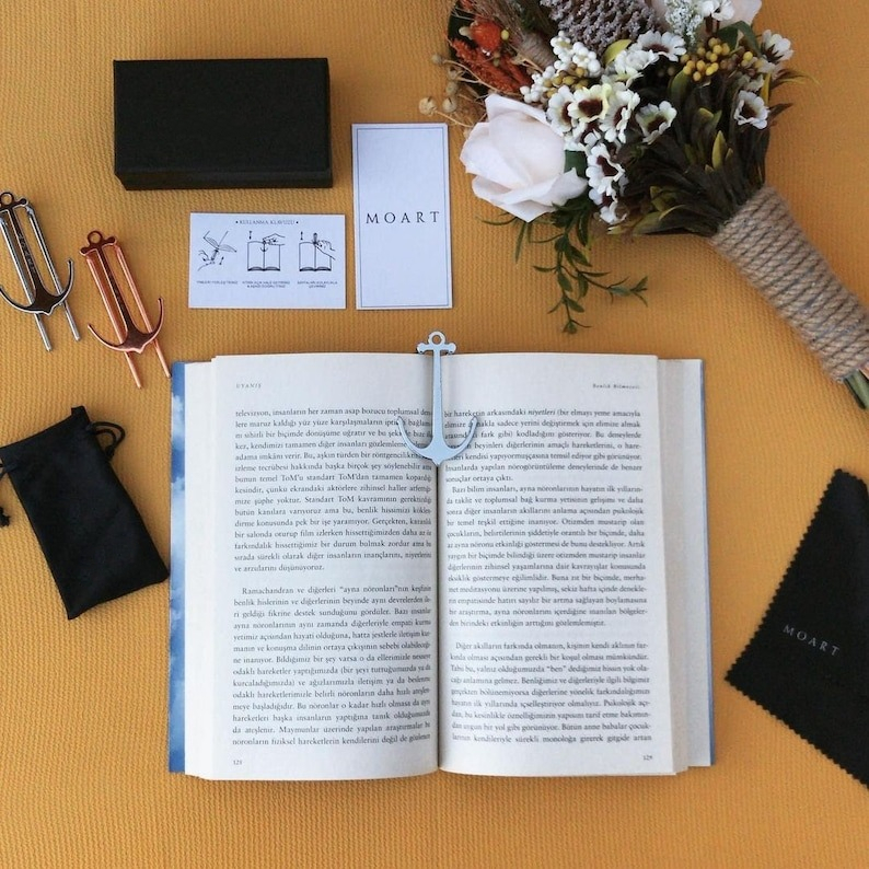 Anchor Bookmark Book Page Holder