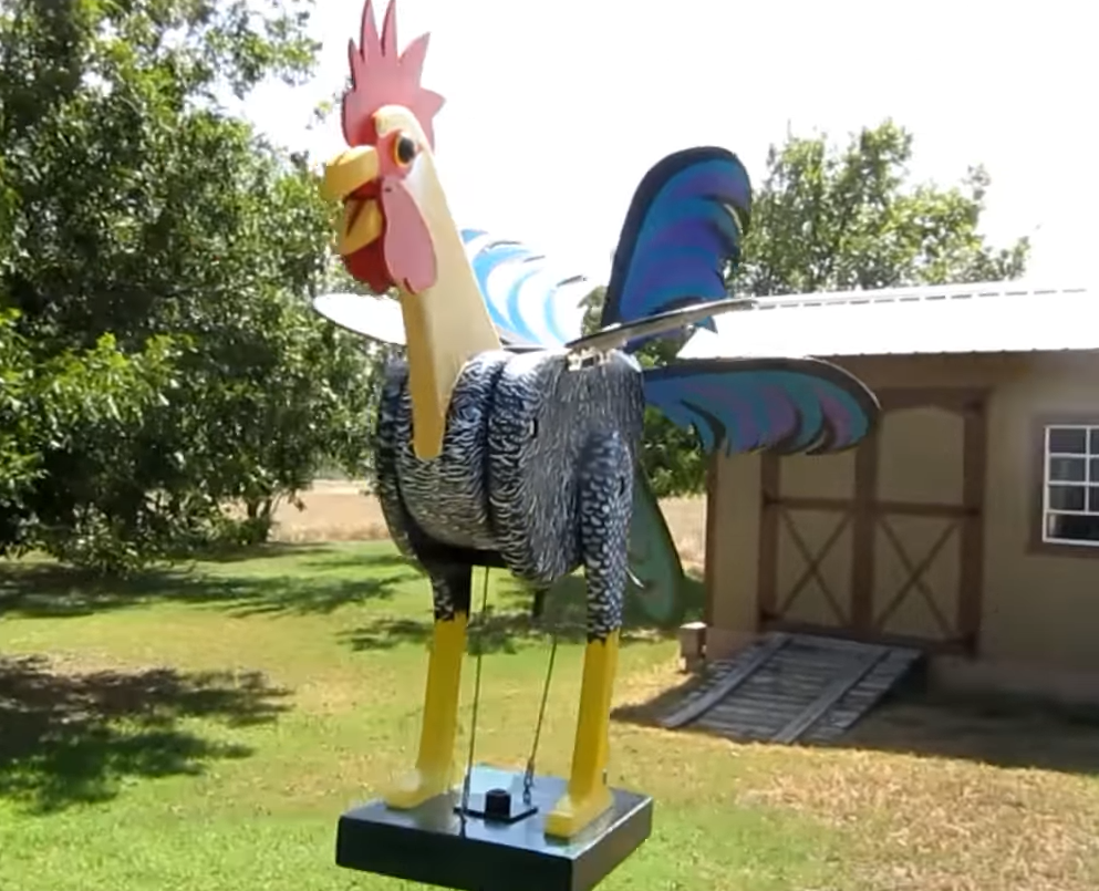 2021 Best Garden Decor💥The live rooster windmills