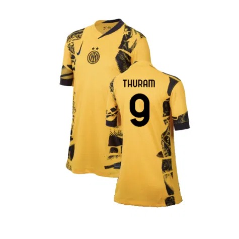 Inter Milan Marcus Thuram 9 Kids Third Shirt Mini Kit 2024-2025