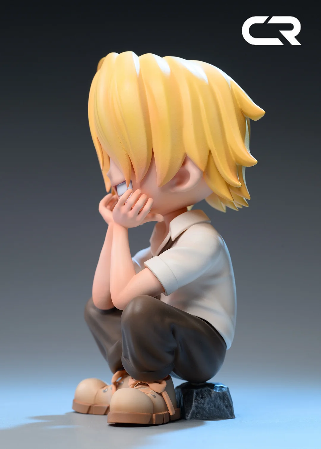 Chibi Ver. Sitting Sanji - ONE PIECE Resin Statue - CR-Studio [In Stock]