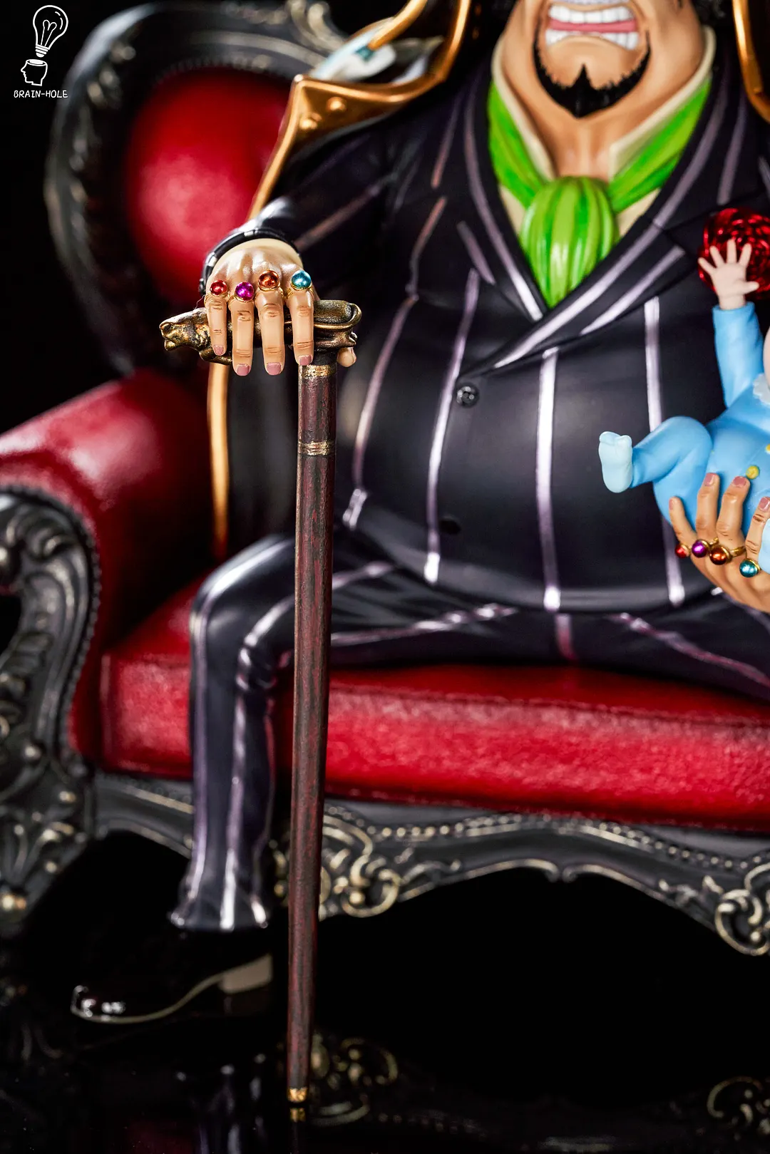 Sitting Capone Bege - ONE PIECE Resin Statue - Brain Hole Studio