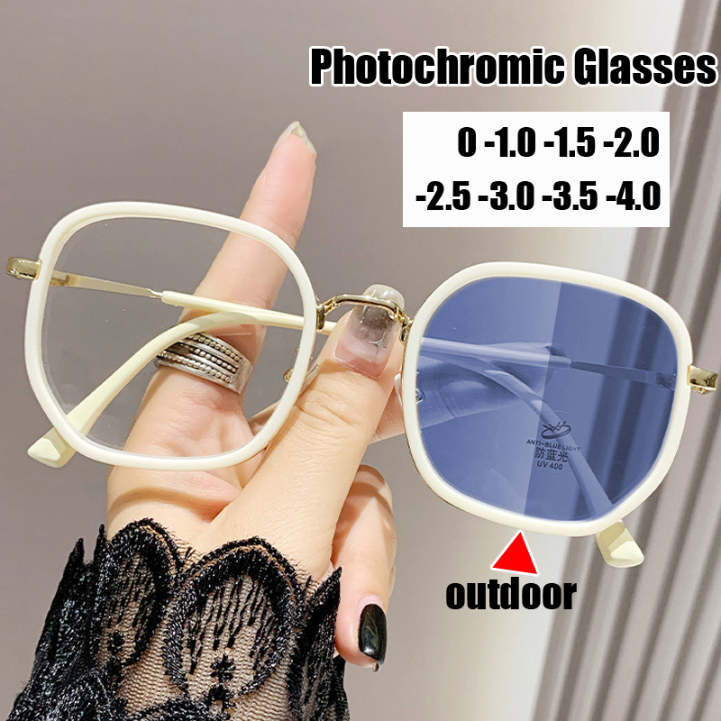 Intelligent Color Changing Sunglasses for Women Men Square Frame Eye ...
