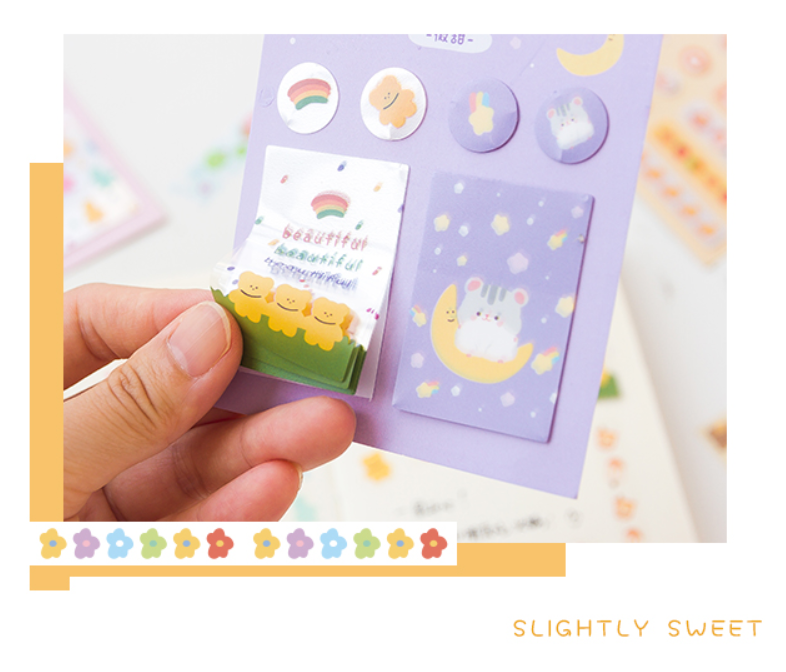 Slightly Sweet Pvc Sticky Note