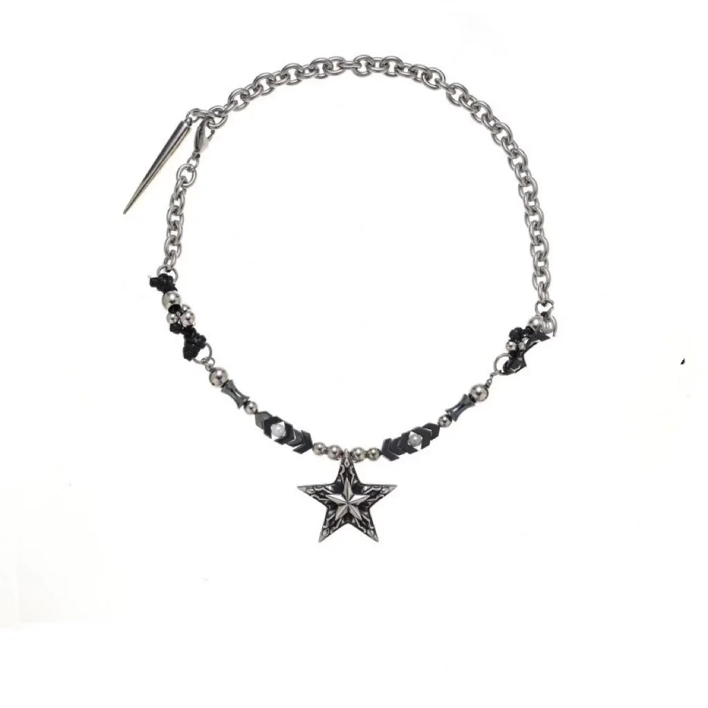 Y2K PUNK STARLIGHT NECKLACE