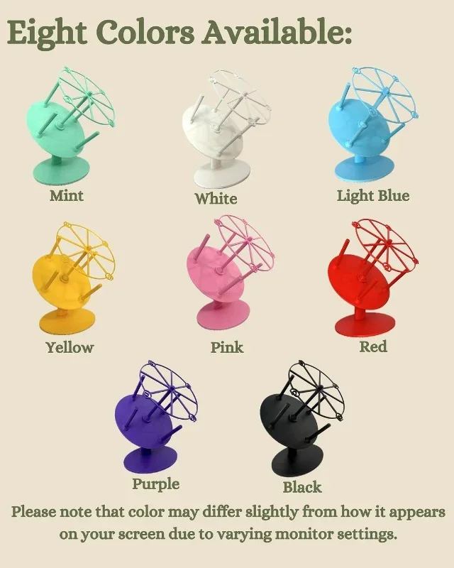 Colorwork Wheel Yarn Holder - 3D printed yarn untwisting tool for ...