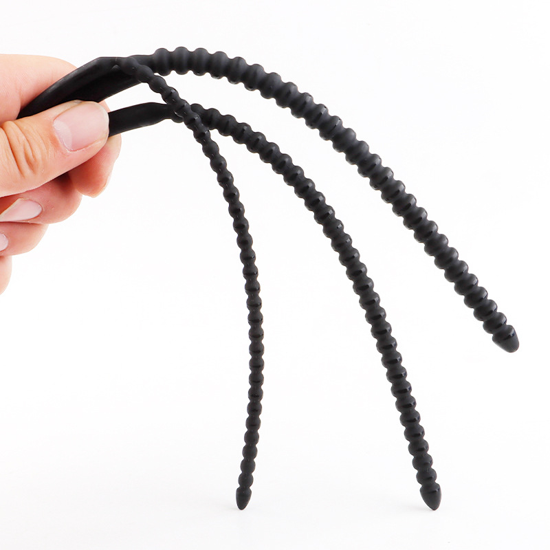 Silicone Beaded Urethral Sound (5mm 7mm 9mm)